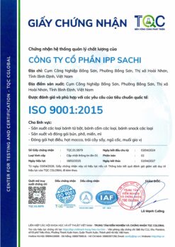 SACHI CHIPS VỊ TẢO BIỂN TẮM NẮNG - Sachi Foods - Bánh Tráng Sachi