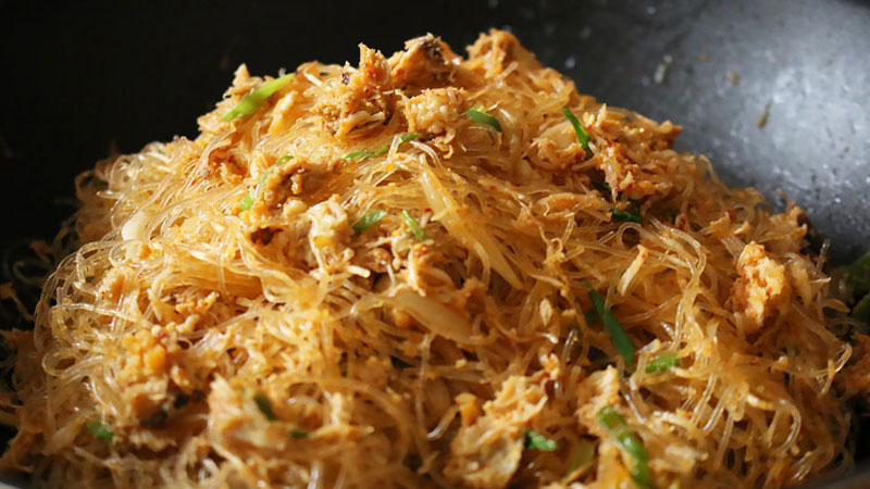 Cách làm miến xào cua ngọt thịt hương vị đậm đà tại nhà - Sachi Foods ...